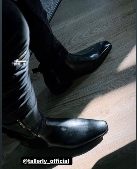 Elevate Your Style: Platform and High Heel Shoes for Men – TALLERLY